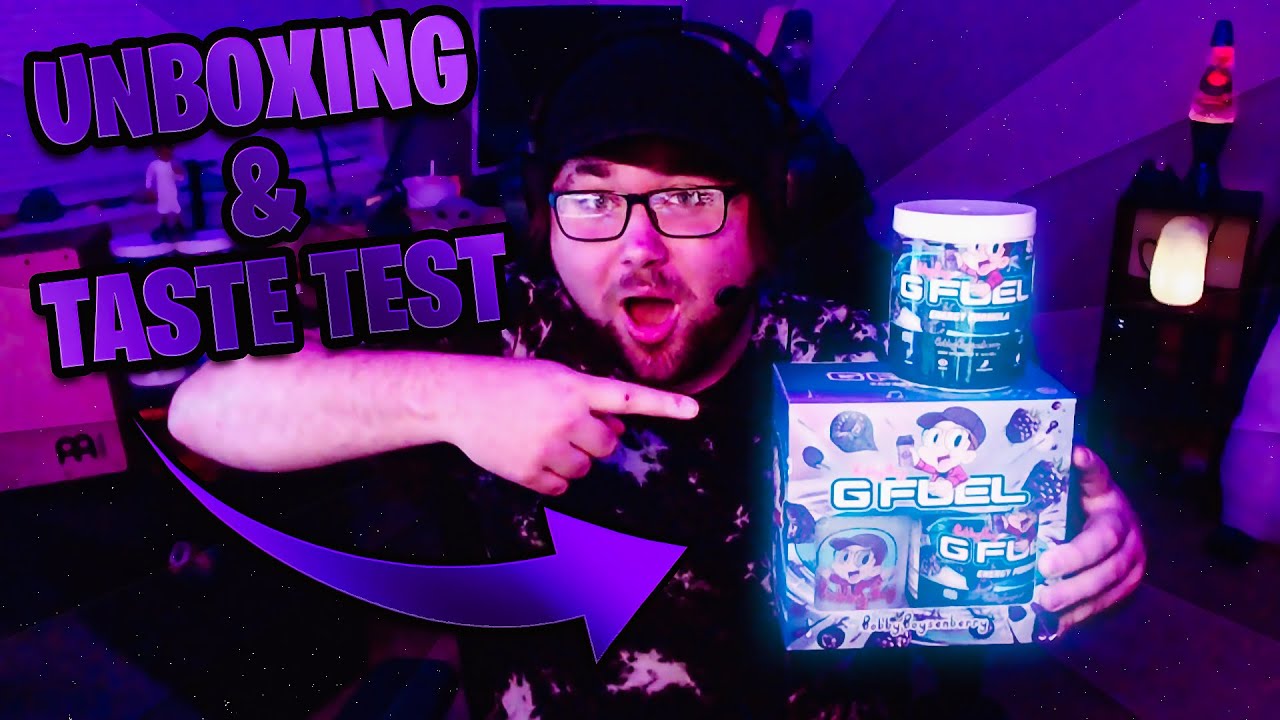UNBOXING THE LOGIC “BOBBY BOY” GFUEL COLLECTION + TASTE TEST!!! NEW ...