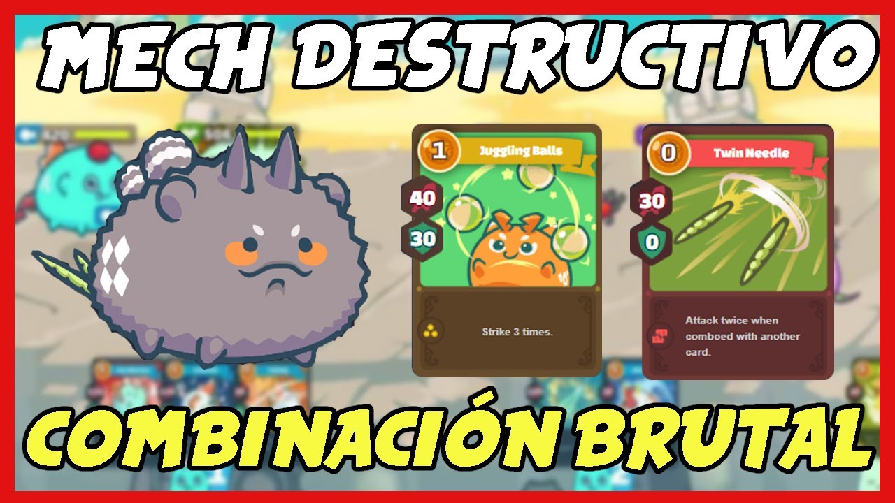 El MEJOR MECH Axie Infinity 😱 [Así juegan los mejores este MECH] - YouTube