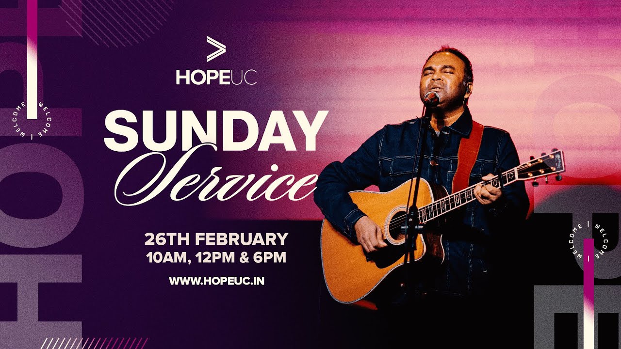 HopeUC India Online Service | 26th February 2023 - YouTube