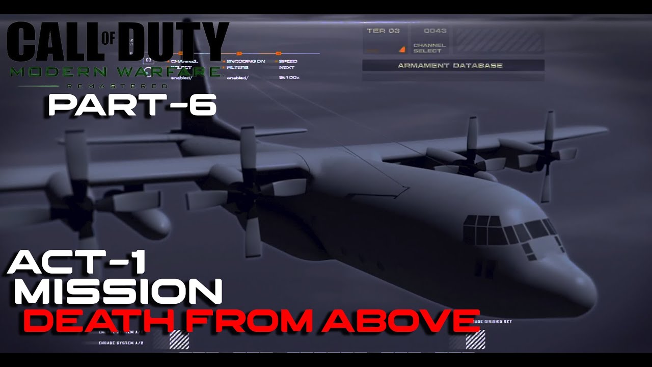 cod modern warfare campaign remastered/gameplay walkthrough/part-6 ...