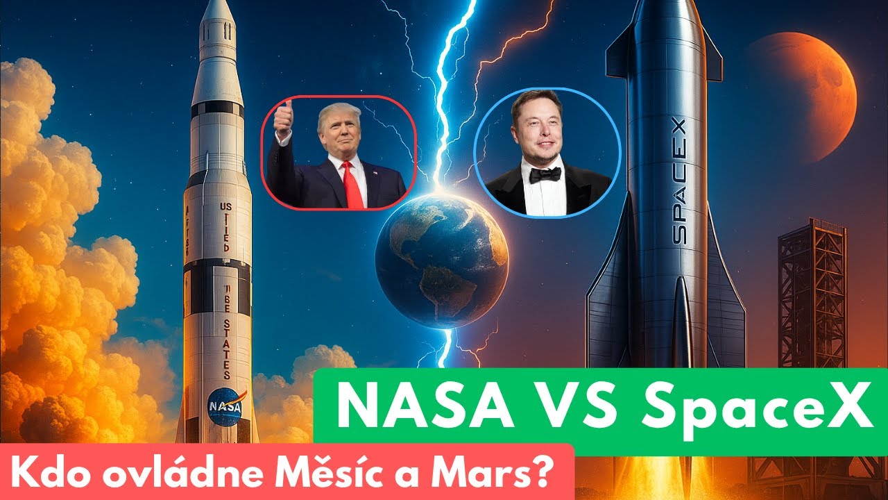 NASA vs SpaceX: Největší bitva o budoucnost vesmíru! Tradice proti ...