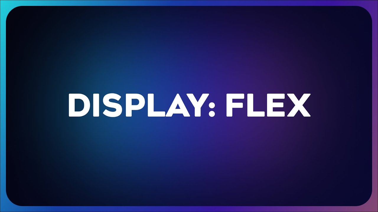 #1 Introducing A New Layout Mode - Flexbox Deep Dive - YouTube