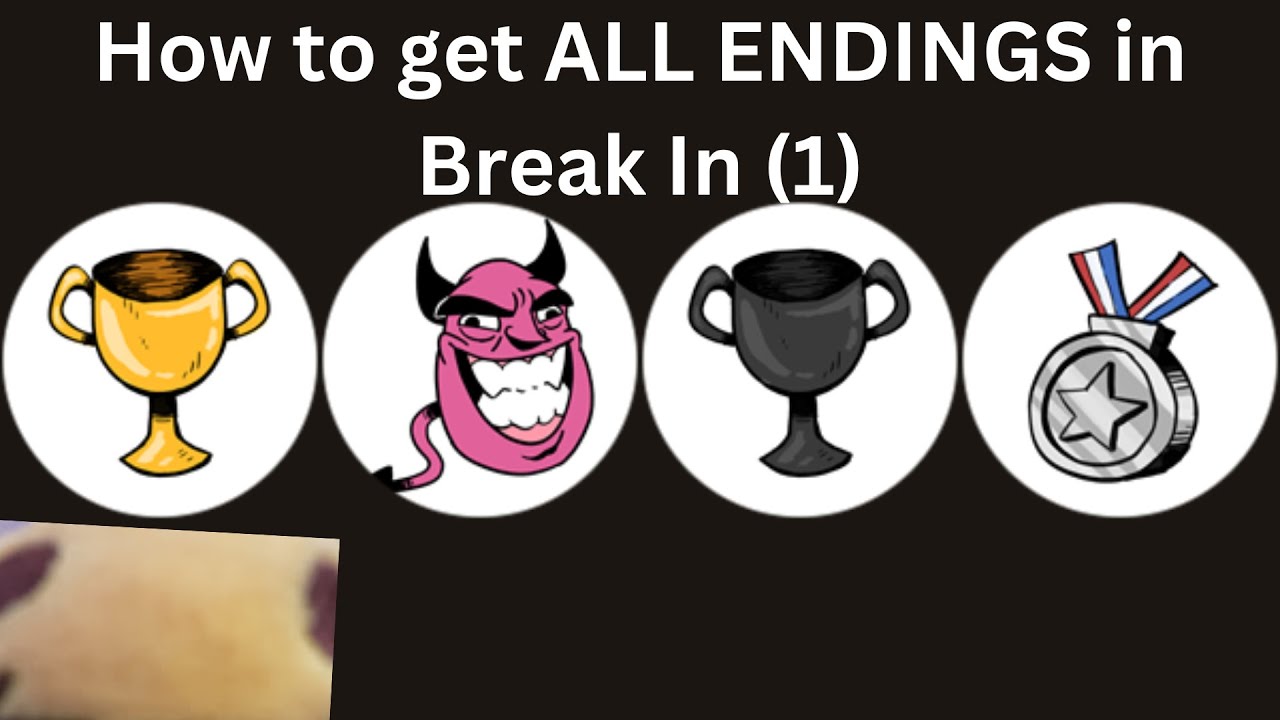 How to get ALL ENDINGS in Break In (1) / Roblox - YouTube