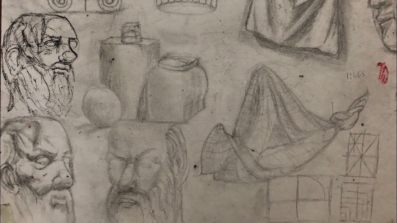 HOW TO DRAW DRAPERY- Use Contour Lines for Structure and Gesture - YouTube