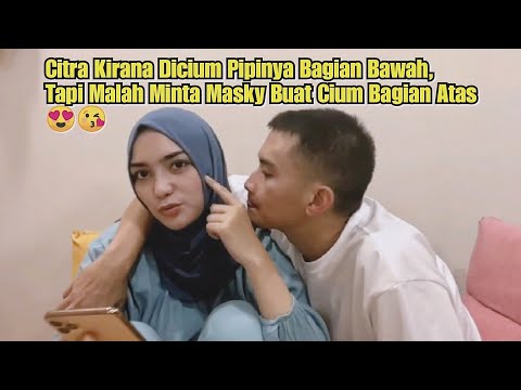 Rezky Aditya Cium Pipi Sebelah Bawah, Tapi Citra Kirana Minta Untuk Dicium Pipinya Yang Bagian Atas