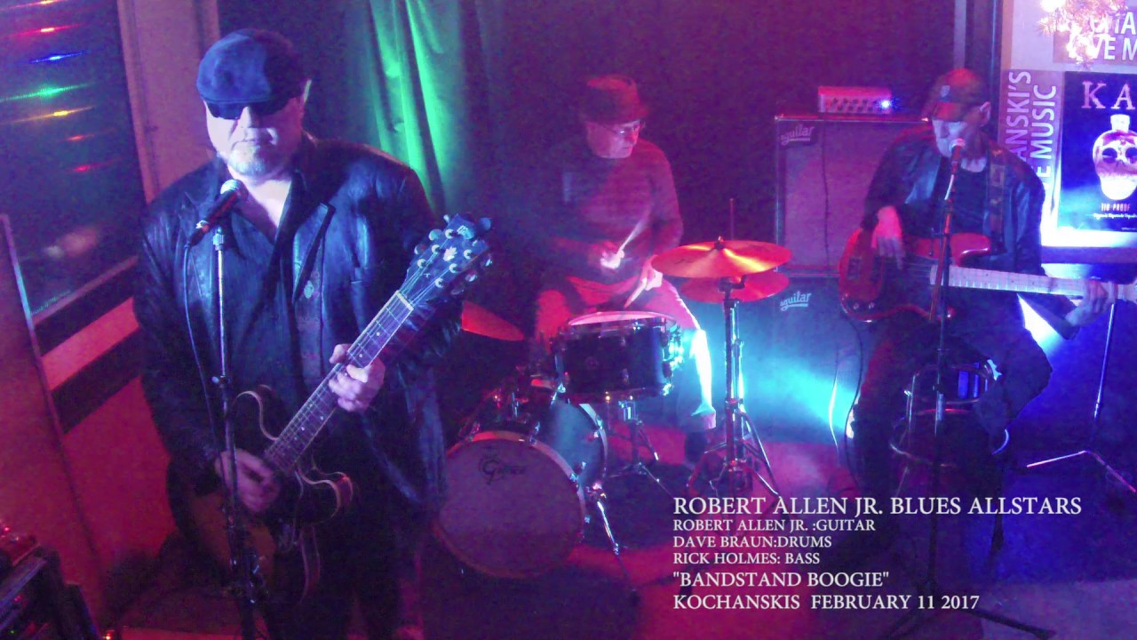 "Bandstand Boogie" Robert Allen Jr. Blues Allstars - YouTube
