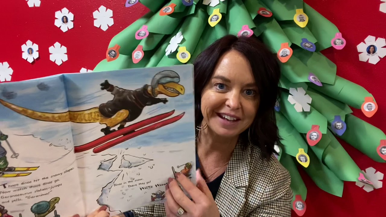 Book 📚 🦖 Dinos in the Snow - YouTube
