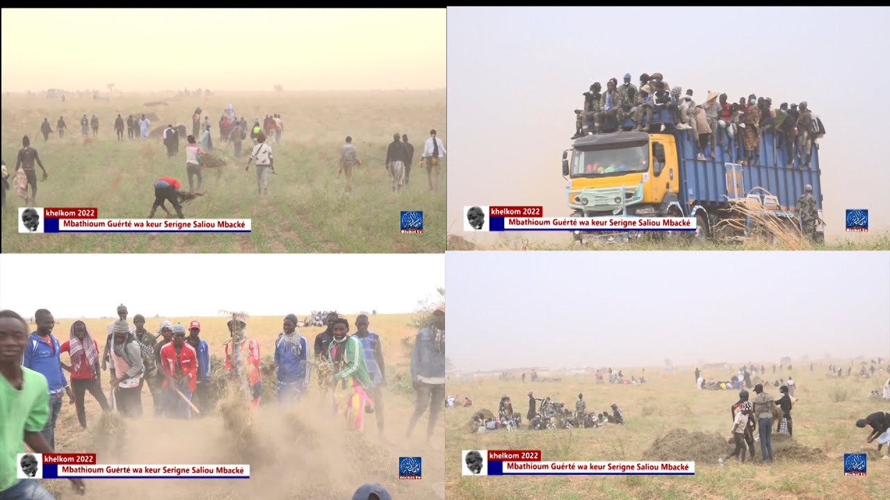 KHELCOM 2022🔴 Temps forts mbathioum Guérté khelkom wa keur serigne saliou mbacké - YouTube