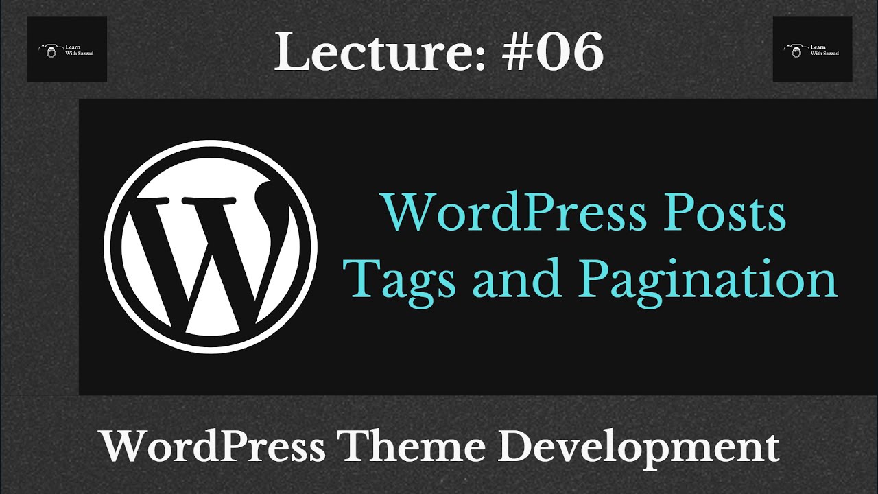 WordPress Posts Tags And Pagination How To Show Tags And Add WordPress Posts Tags And Pagination How To Show Tags And Add
