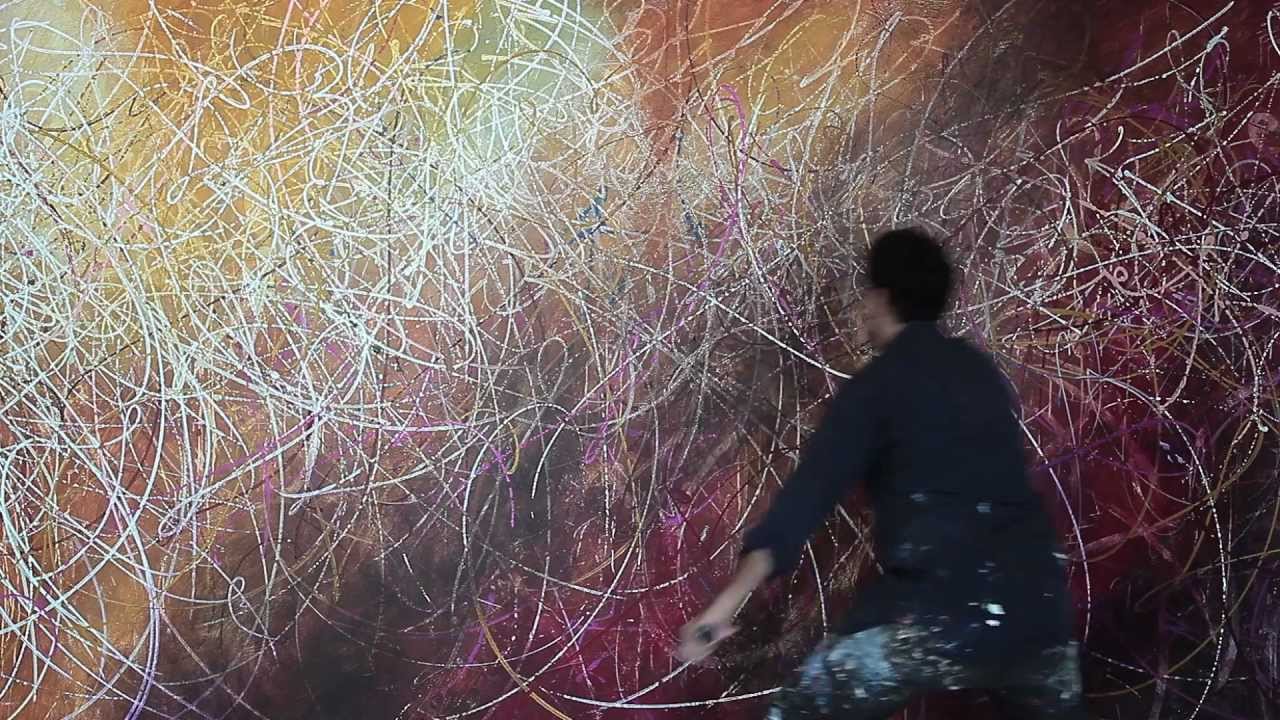 José Parlá at the BAM Fisher - YouTube