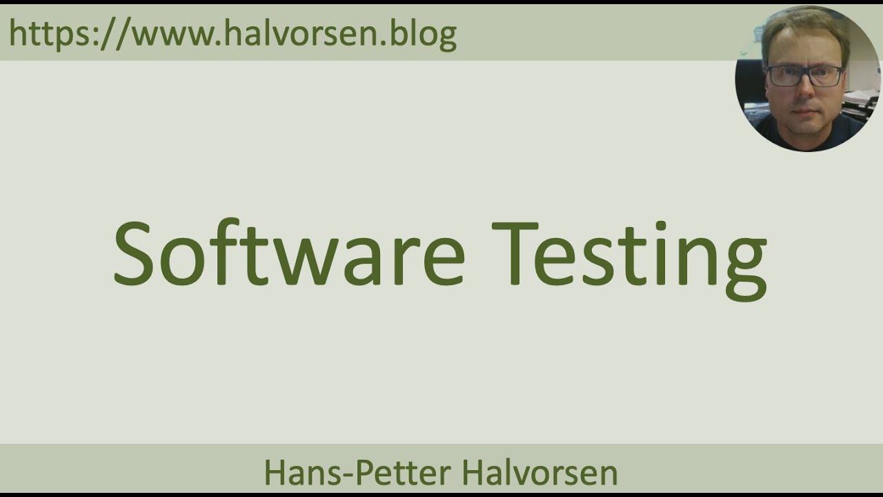 Software Testing - YouTube