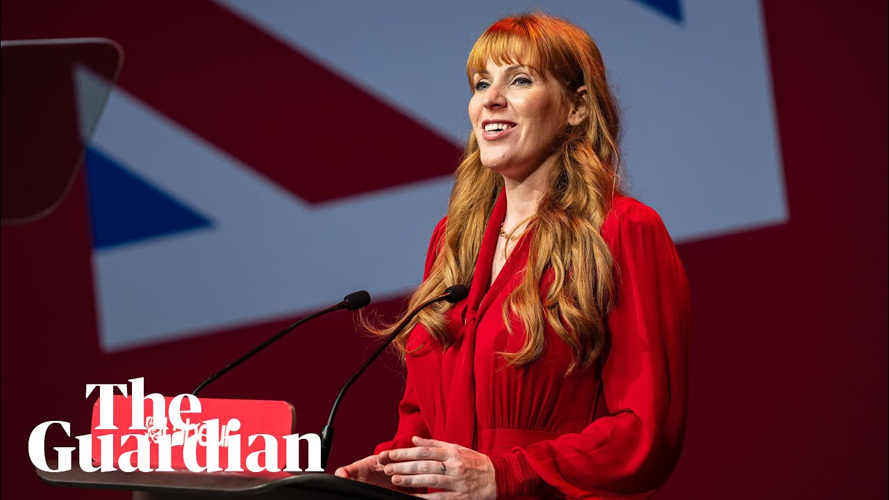 Labour's deputy leader Angela Rayner addresses Labour conference ...