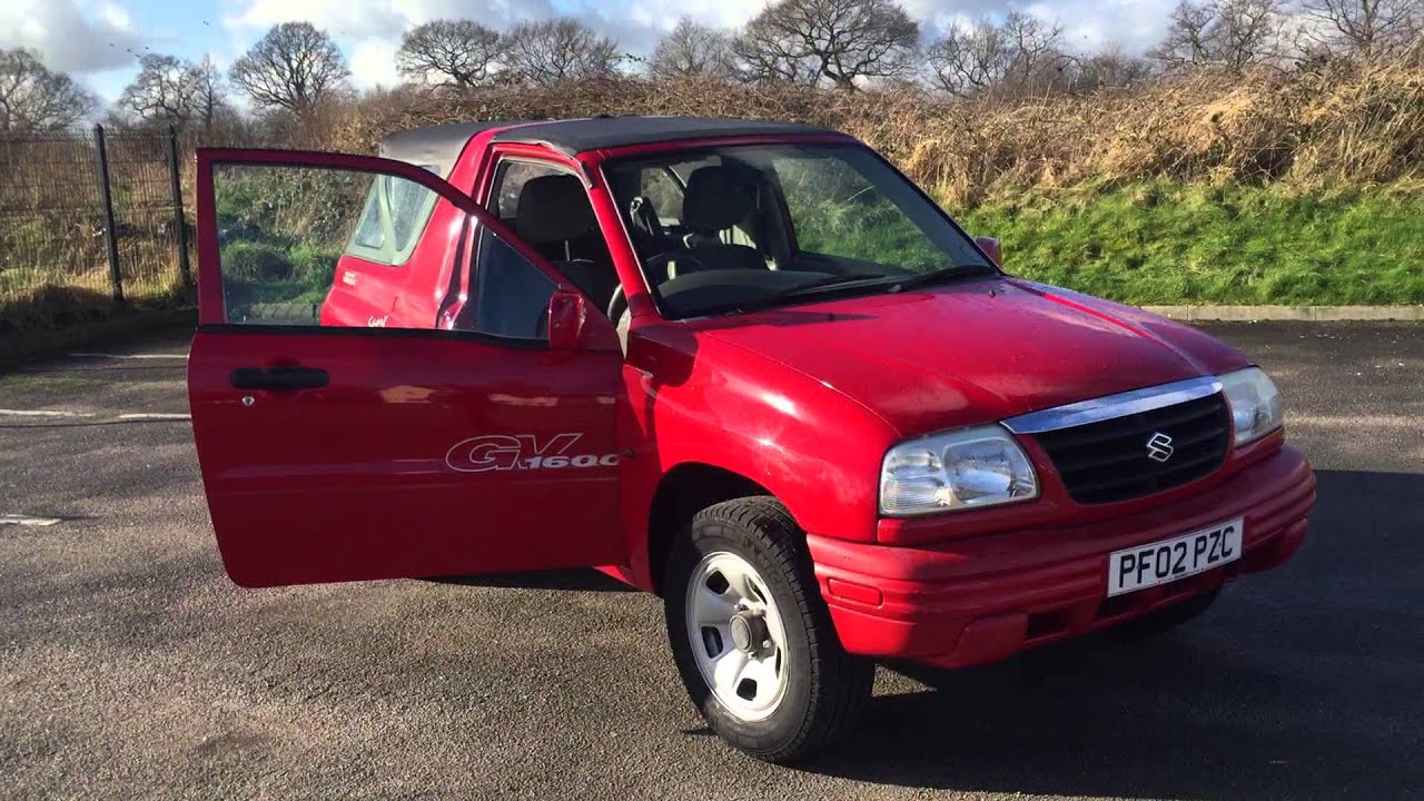 Fantastic Fun CONVERTIBLE 2002 Grand Vitara 1.6 Sport 84500 Miles! Feb ...