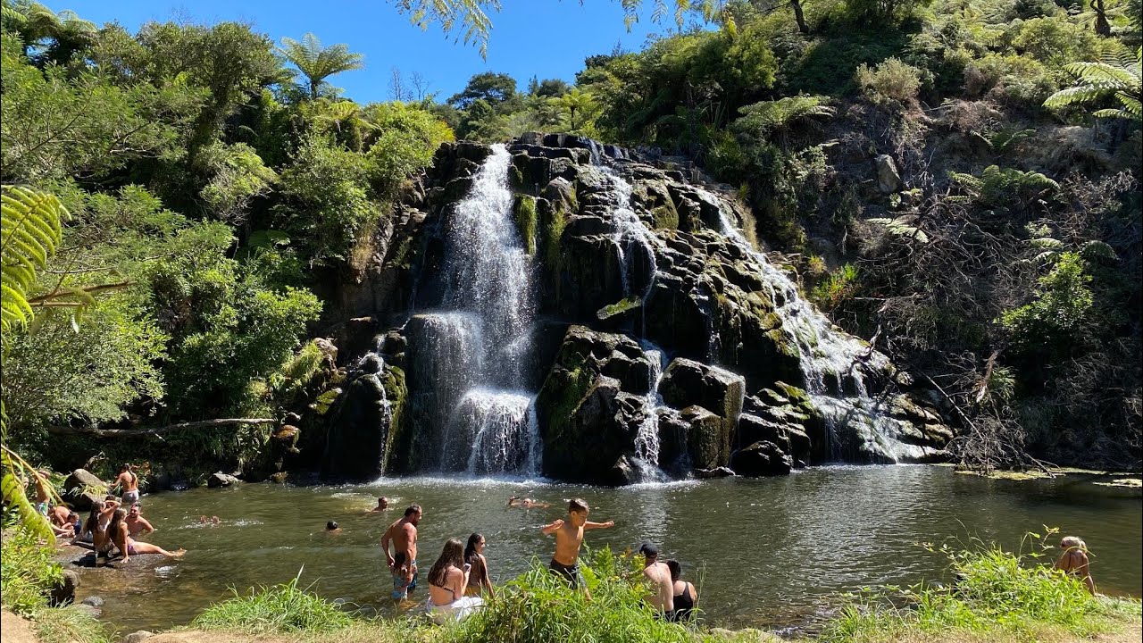 Karangahake Gorge Historic Walkways: Owharoa Falls and Victoria Battery - YouTube
