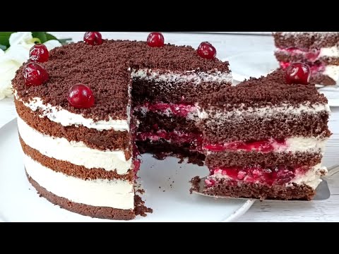 Traumhaft leckere und zarte Torte. Es ist unmöglich zu widerstehen ...