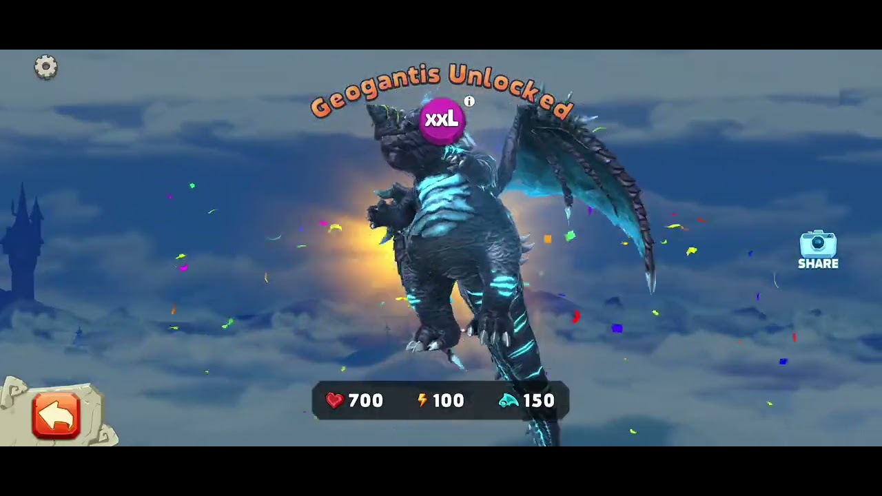 I get geogantis dragon🤯is super hard to get - YouTube