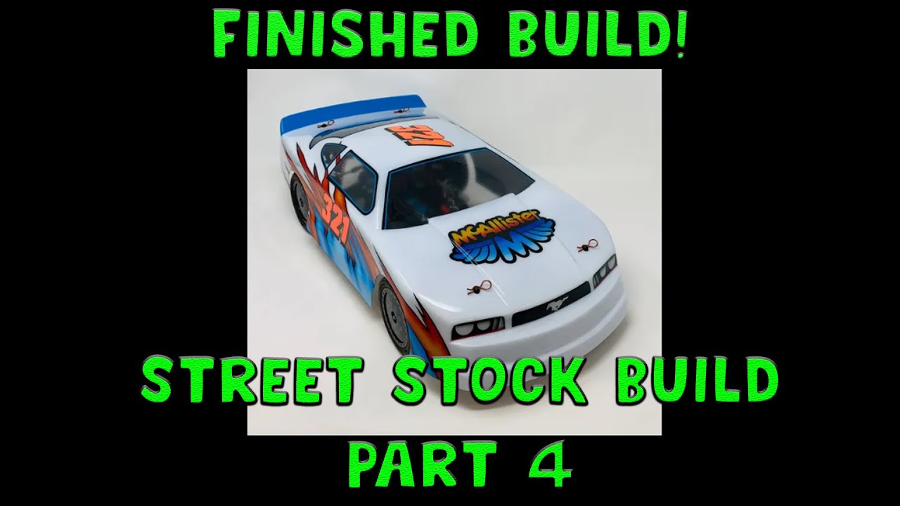 street stock build part 4, final video, painted body and final setup ...