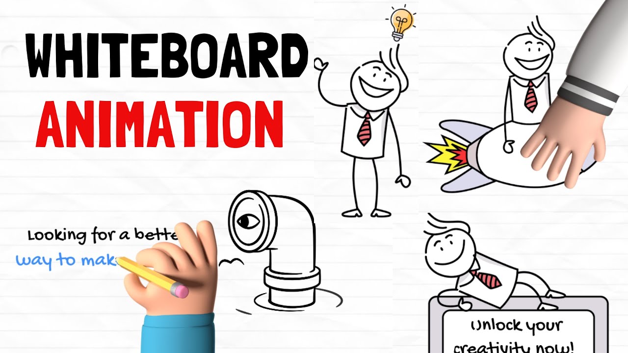 How to Make Whiteboard Animation in 7 Mins - Step By Step Guide - YouTube