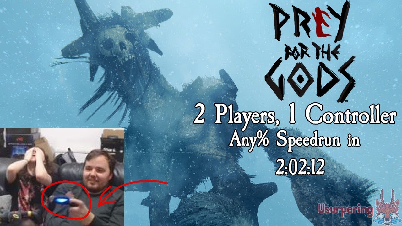 WORLD'S FIRST: 2 PLAYERS, 1 CONTROLLER - Praey for the Gods Any ...