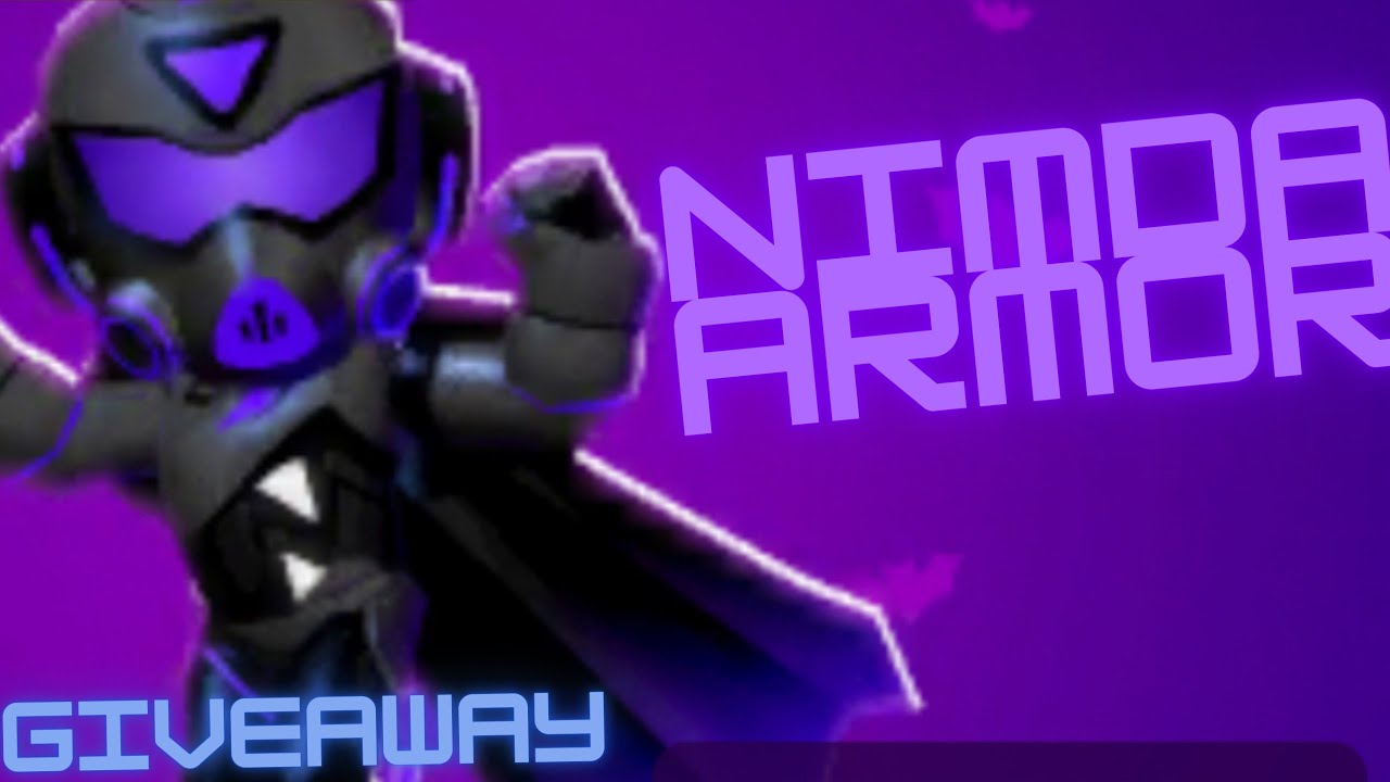 Nimda armor giveaway by me!! 🏆 - YouTube