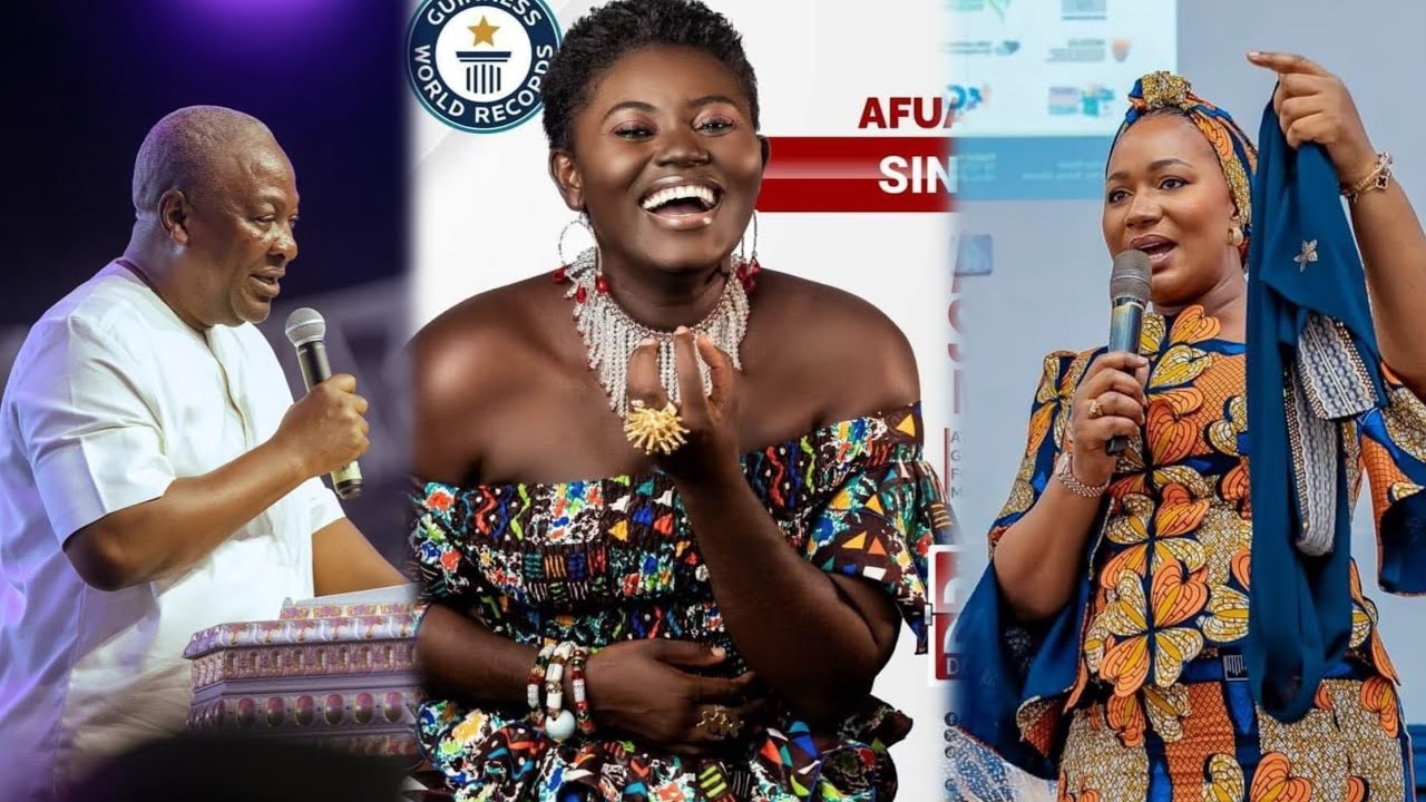 Watch 2nd Lady Samira Bawumia and John Mahama Heartfelt Message to Afua ...