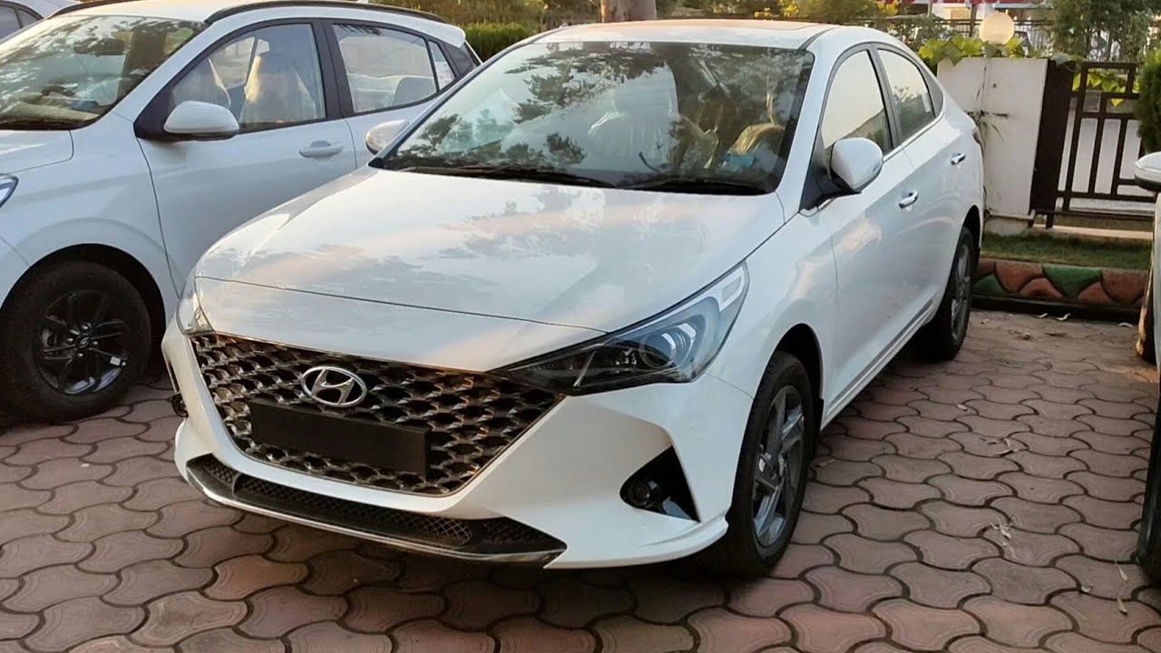 2020 Hyundai Verna || SX Variant || Polar White Colour - YouTube