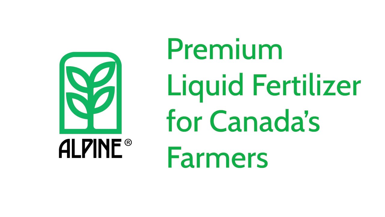 ALPINE Liquid Fertilizer for Canada's Farmers - YouTube