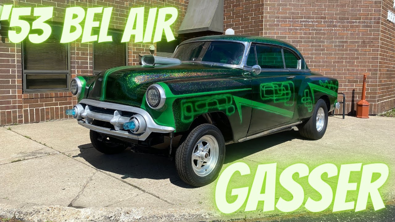 1953 Chevrolet Bel Air - Hard Top - Gasser - SOLD - YouTube