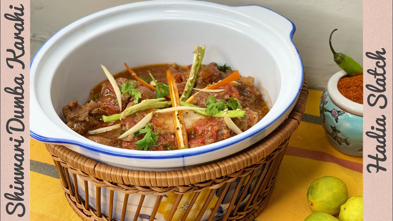 Shinwari Dumba Karahi | Authentic Recipe | Restaurant Style 😍 - YouTube