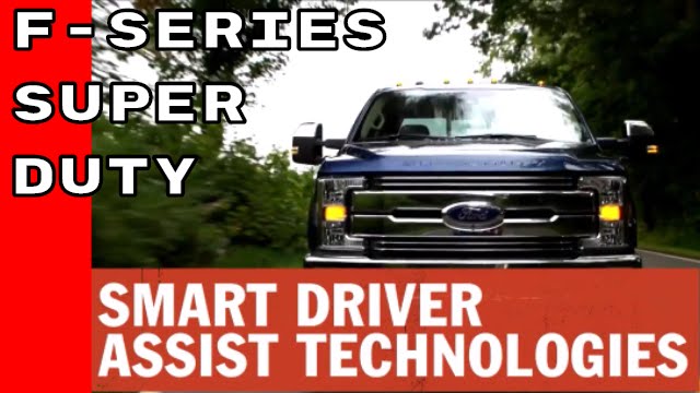 2017 Ford Super Duty Driver Assist Adaptive steering Technology - YouTube