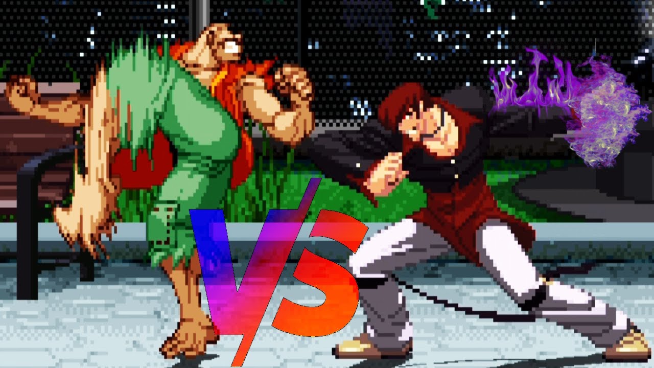 Ghost Kick VS Iori Yagami Mugen Martial Masters VS KOF - YouTube
