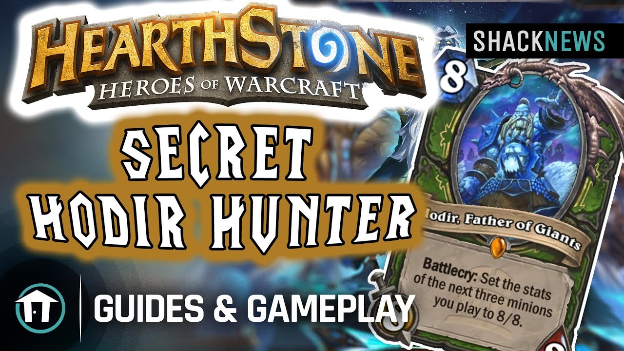 Hearthstone - Secret Hodir Hunter - YouTube