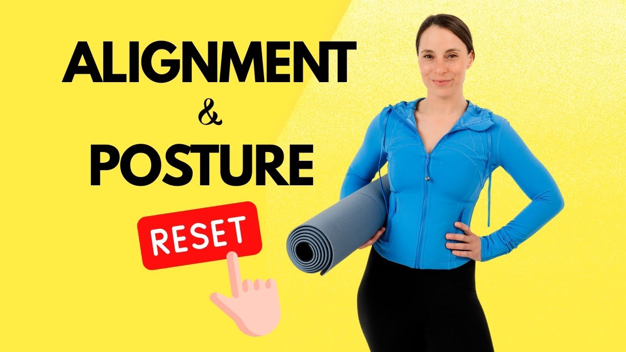 Alignment Reset for Women: Posture + Core in 10 Minutes - YouTube