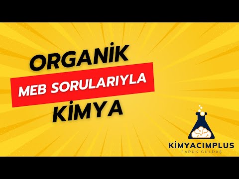 AYT Kimya | ORGANİK KİMYA MEB SORULARI 1 (KONU TEKRARLI) || YKS 2024 | TYT Kimya