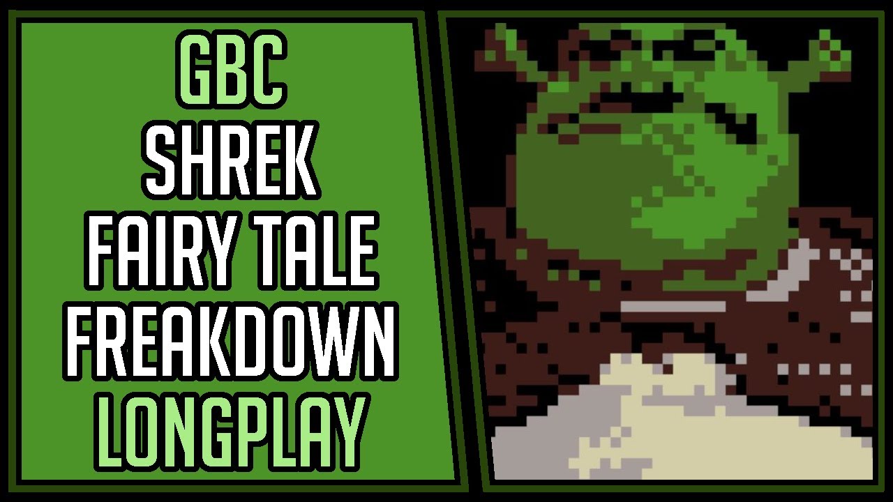 Shrek: Fairy Tale Freakdown (Hard+All Characters) | GBC | Longplay ...