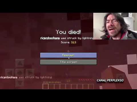 RICARDO OHARA JOGANDO MINECRAFT