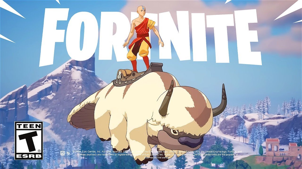 Fortnite AANG AVATAR Event Trailer - YouTube