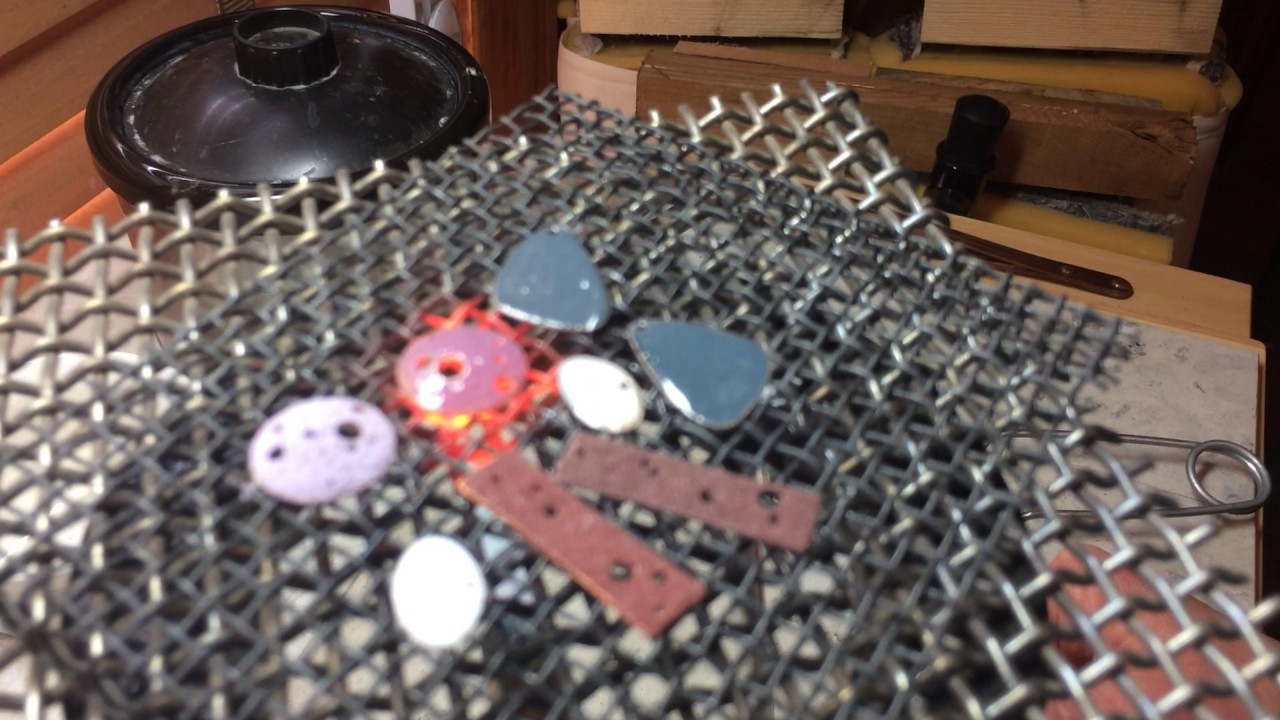 Torch Fire Copper Enameling - YouTube