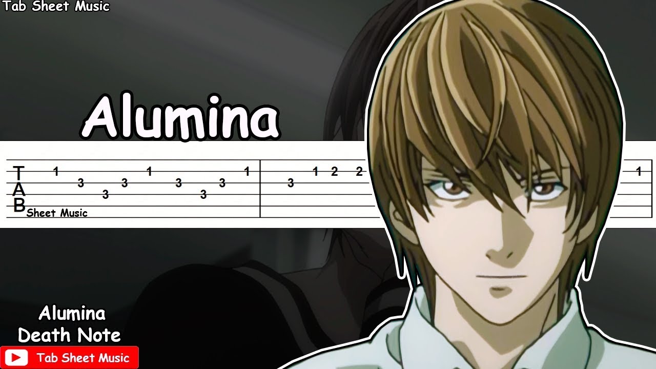 Death Note ED 1 - Alumina Guitar Tutorial - YouTube