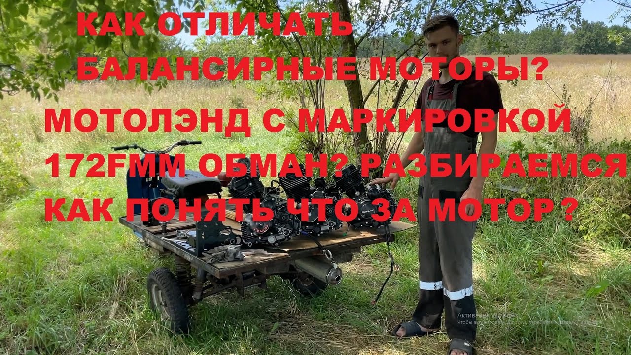 БАЛАНСИРНЫЕ МОТОРЫ 165FMM 169YMM 170FMM 170FMN. РАЗБИРАЕМСЯ КАКОЙ МОТОР ...