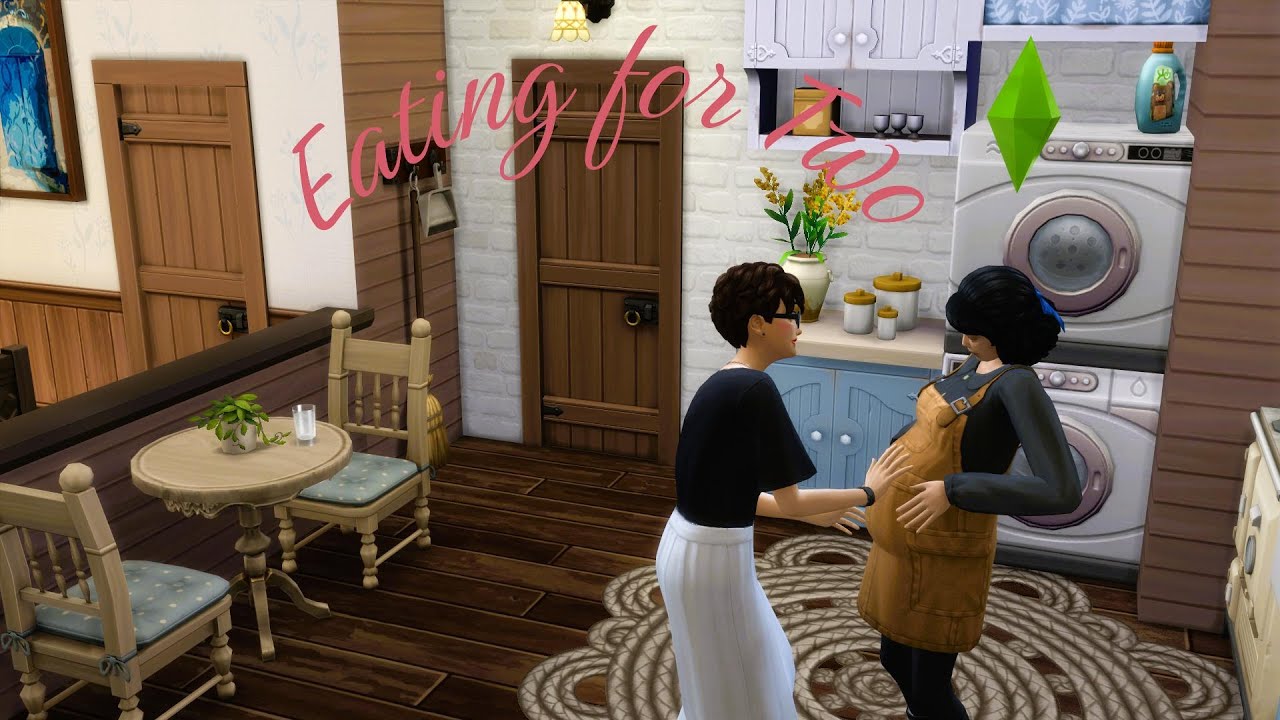 The Sims 4 Gameplay: Eating for Two - No Commentary Relaxing Gameplay ...