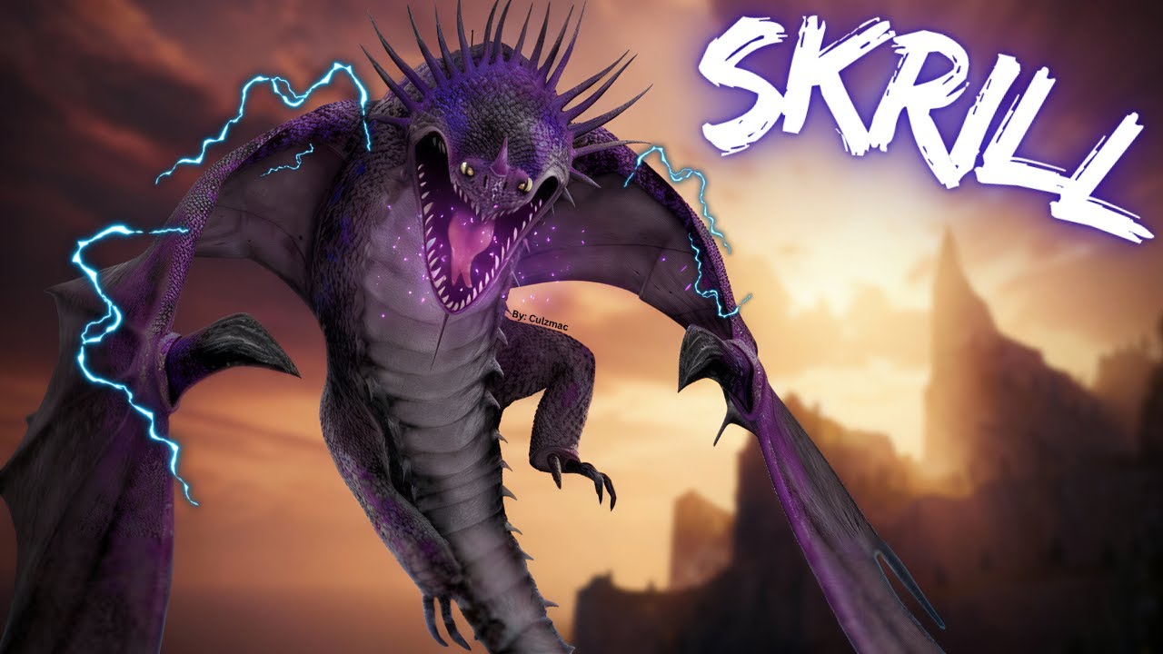 FIRST LOOK at the NEW Skrill on ROBLOX How to Train Your Dragon!! Early ...
