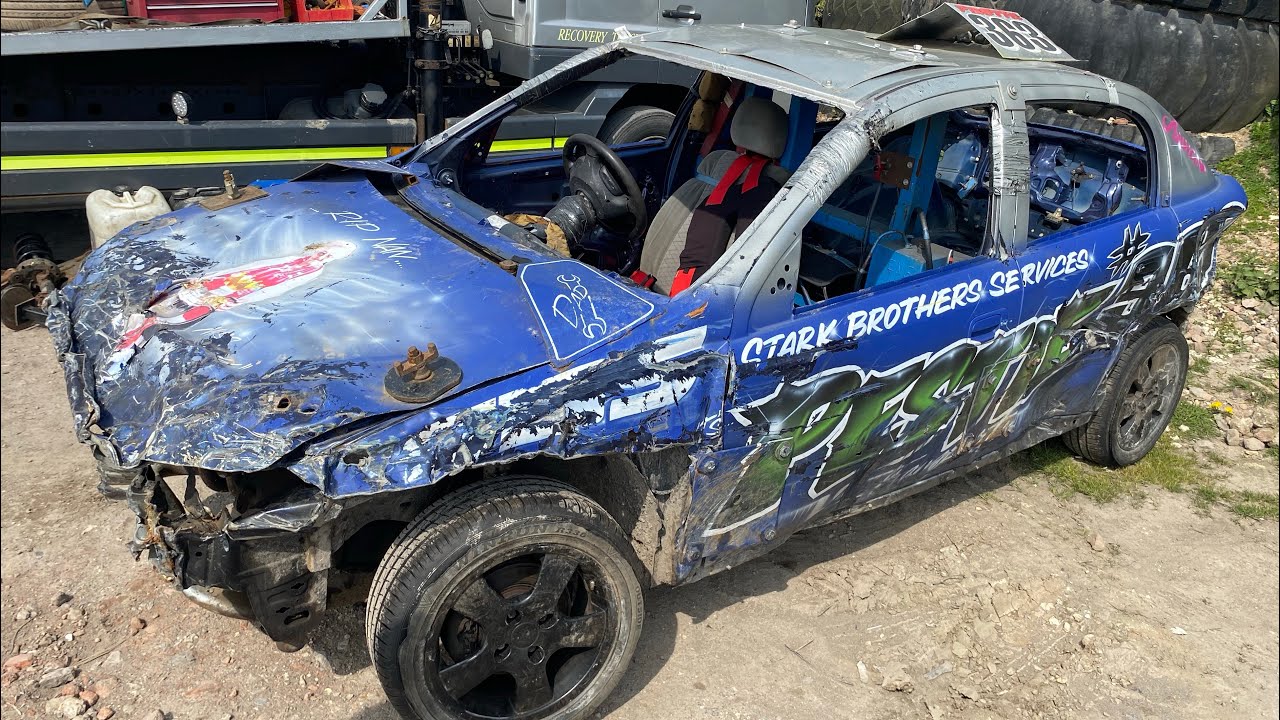 Rookie Bangers Allcomers Race 363 Jordan Pesterfield Rollover Skegness ...