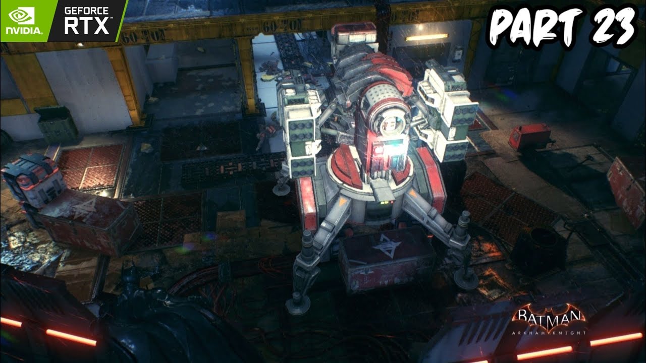 Batman Arkham Knight - Destroy Missile Launcher (With Commentary) - YouTube