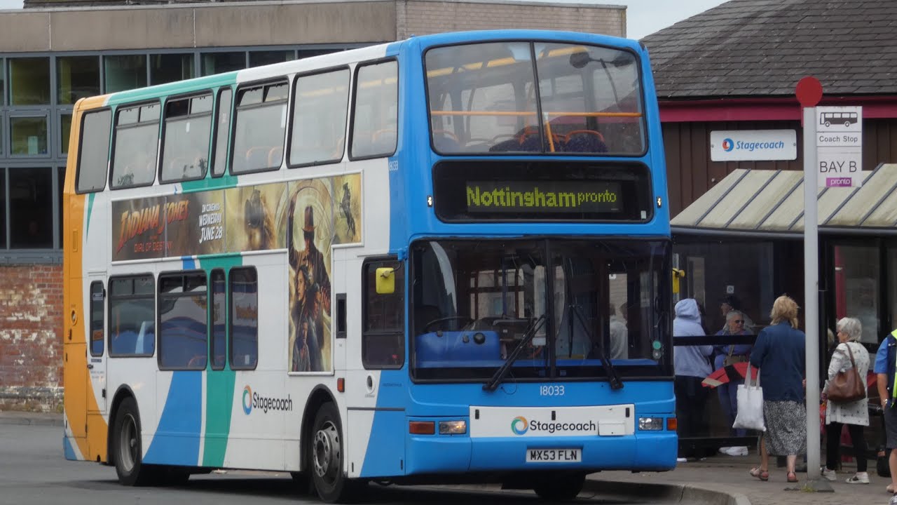 *Day 13* Stagecoach EM (Mansfield) | Dennis Trident Plaxton President ...