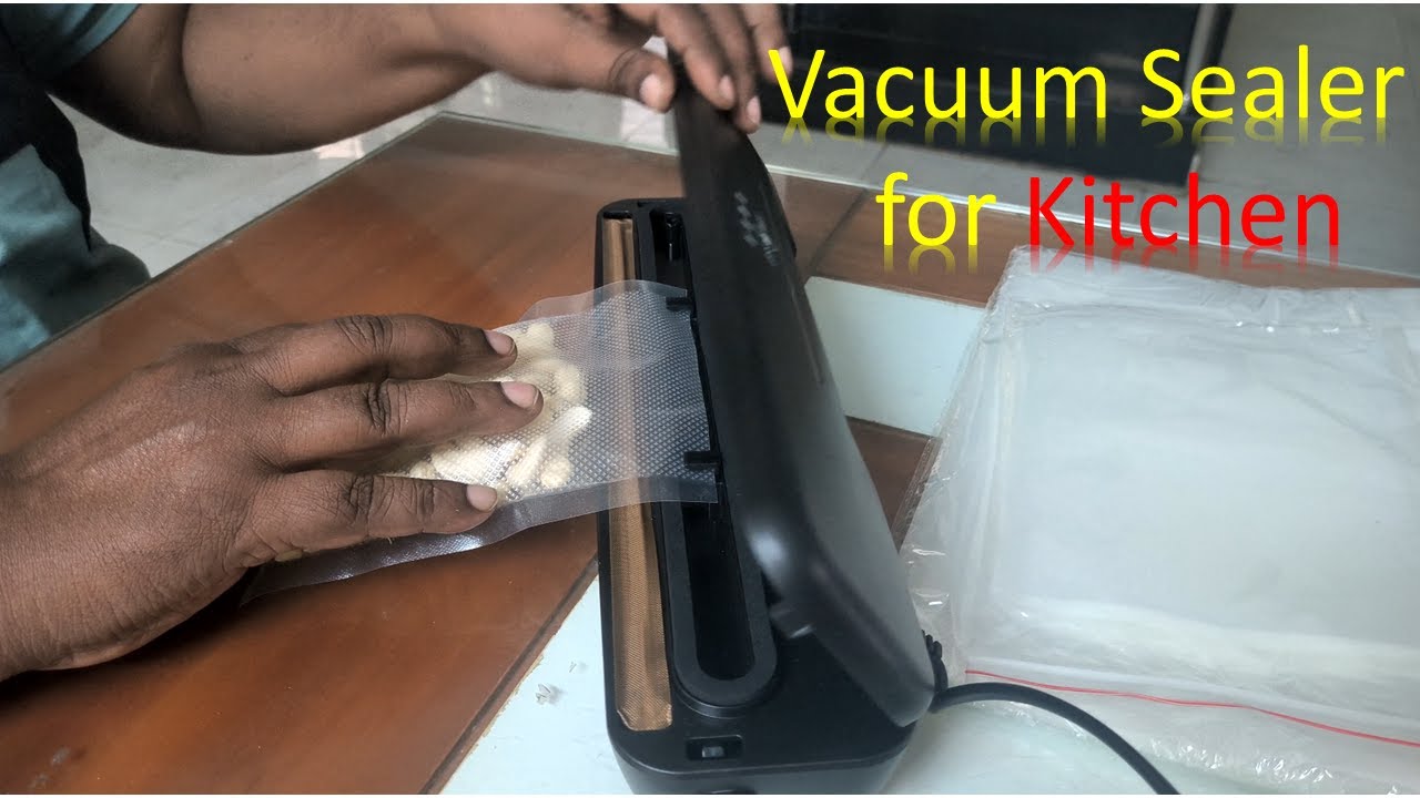 Vacuum sealer for kitchen - YouTube