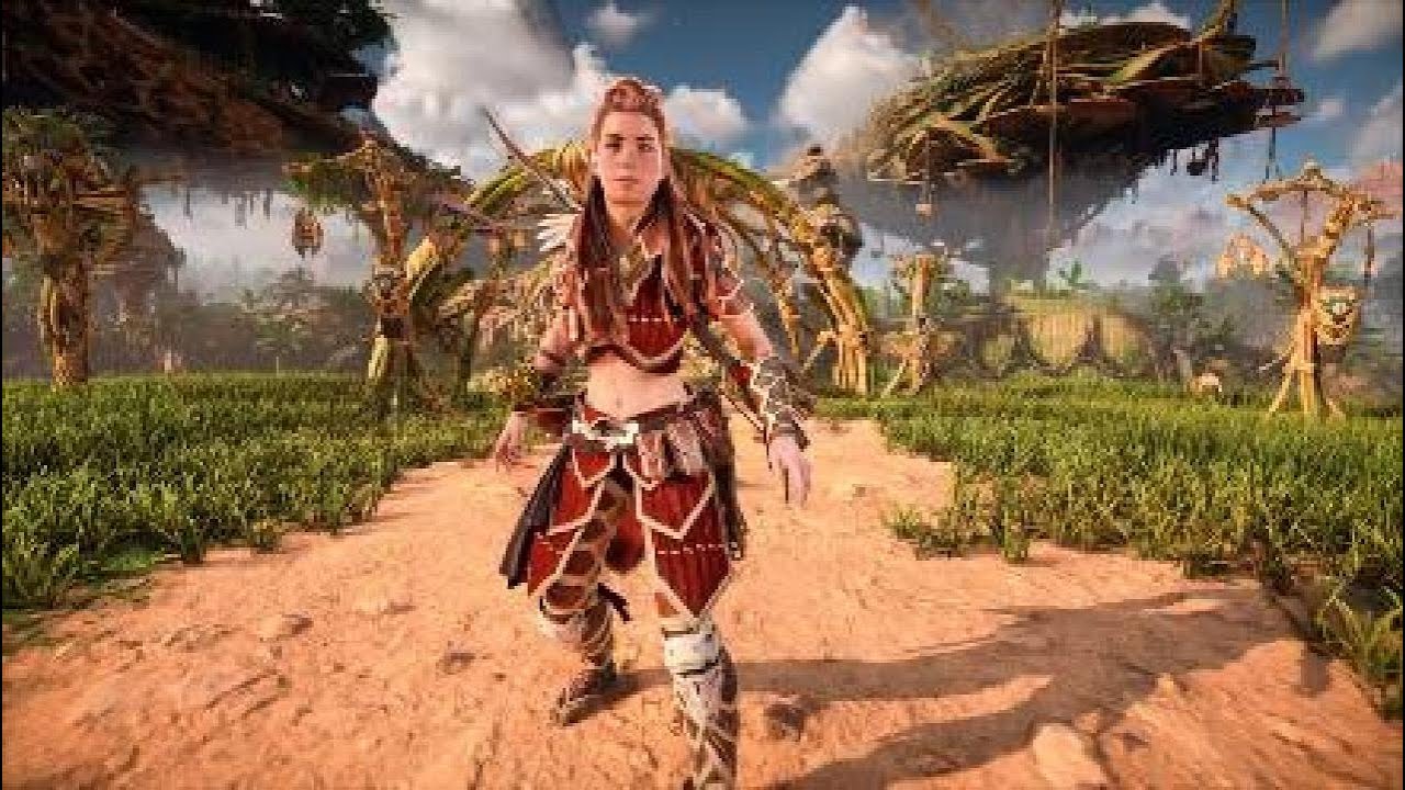 How To Unlock Blood Dusk, Red Carja Blazon Outfit Horizon Forbidden ...