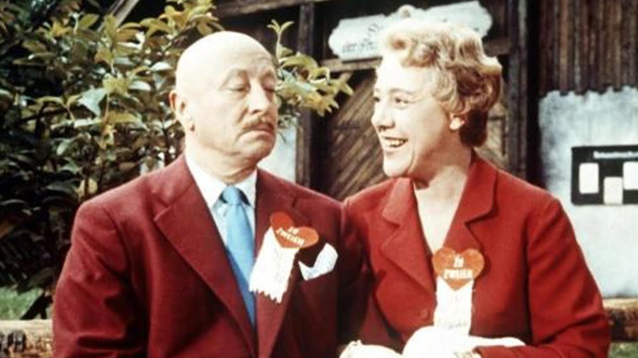 Weißer Holunder 1957 Germaine Damar, Carla Hagen, Carl Möhner, Michl ...