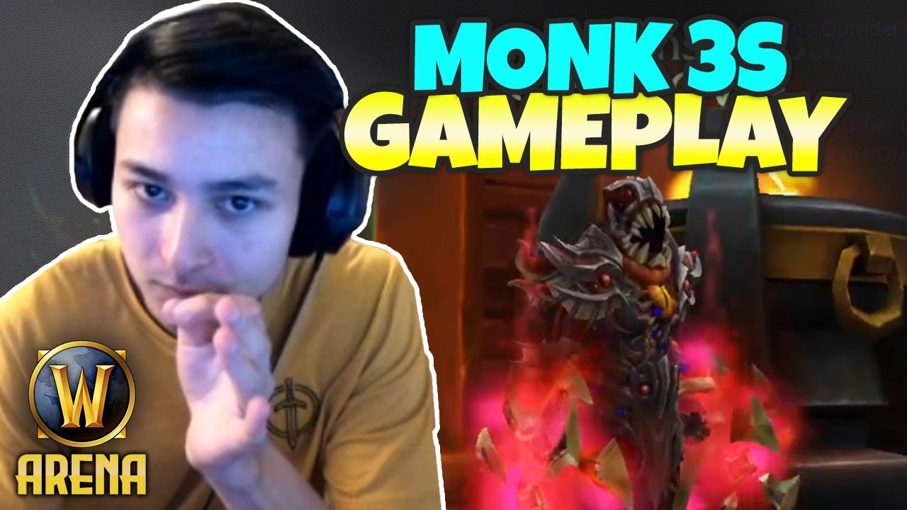 PIKABOO MONK GAMEPLAY - Full 3s Action | WoW Arena - YouTube