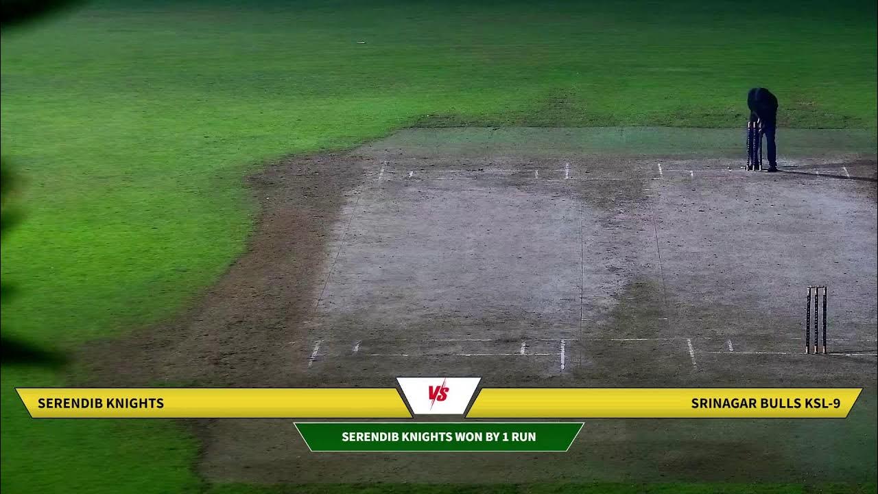 Serendib Knights vs Srinagar Bulls KSL - 9 | MCC Friday Bash XVII | MCC Cricket League - YouTube